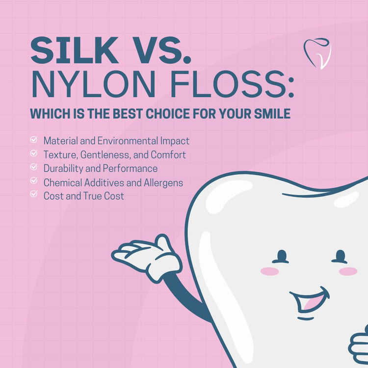 Silk vs. Nylon Floss: The Eco-Friendly Choice for Your Smile | Gaia Guy