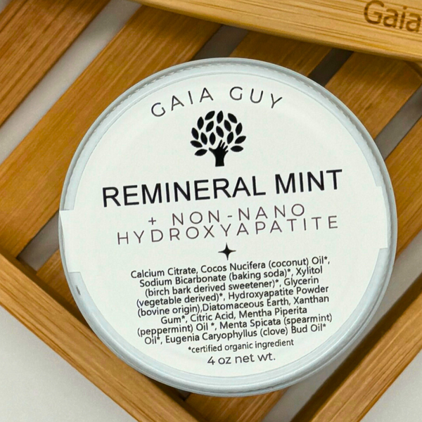 Natural Remineral Mint Toothpaste and Tooth Powder + Hydroxyapatite ...