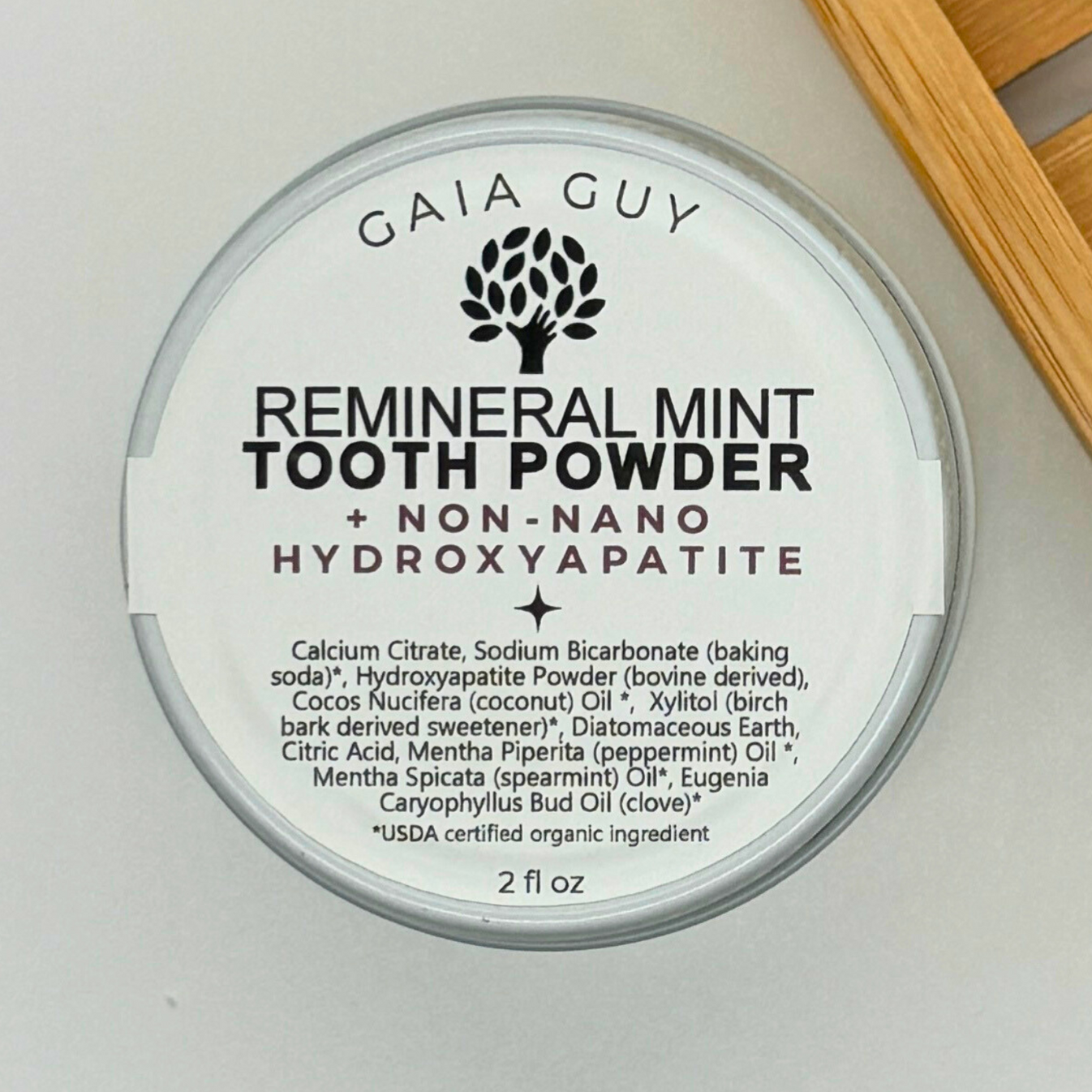 Natural Remineral Mint Toothpaste and Tooth Powder + Hydroxyapatite ...